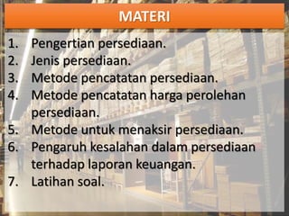 Materi Inventory | PPT