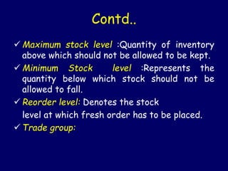 Inventory control | PPT