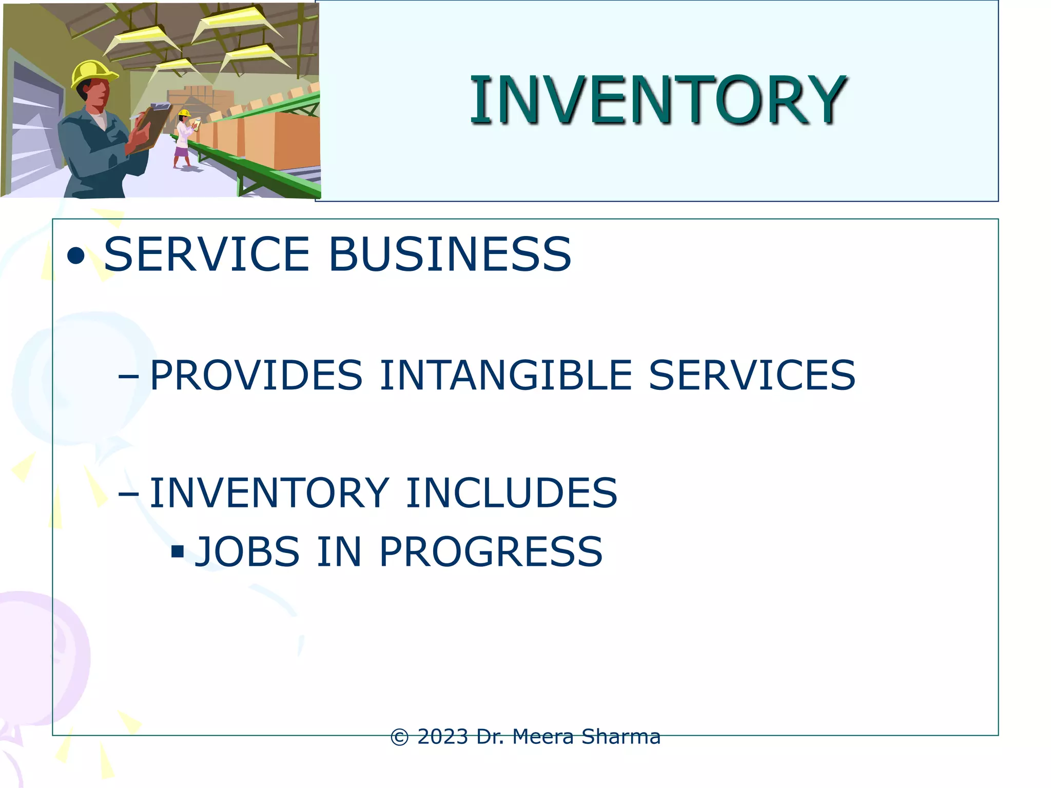 ACCOUNTING FOR INVENTORY | PPTX