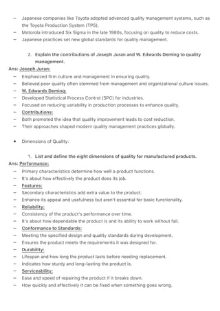 Inventory , Forecasting, Quality Management | PDF