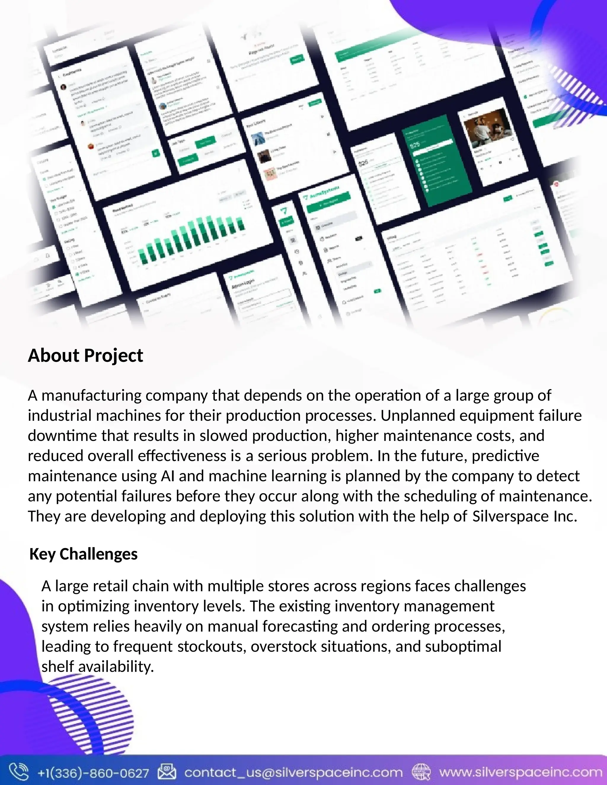 Predictive Inventory Management System for Retail - Silverspace Inc. | PPTX