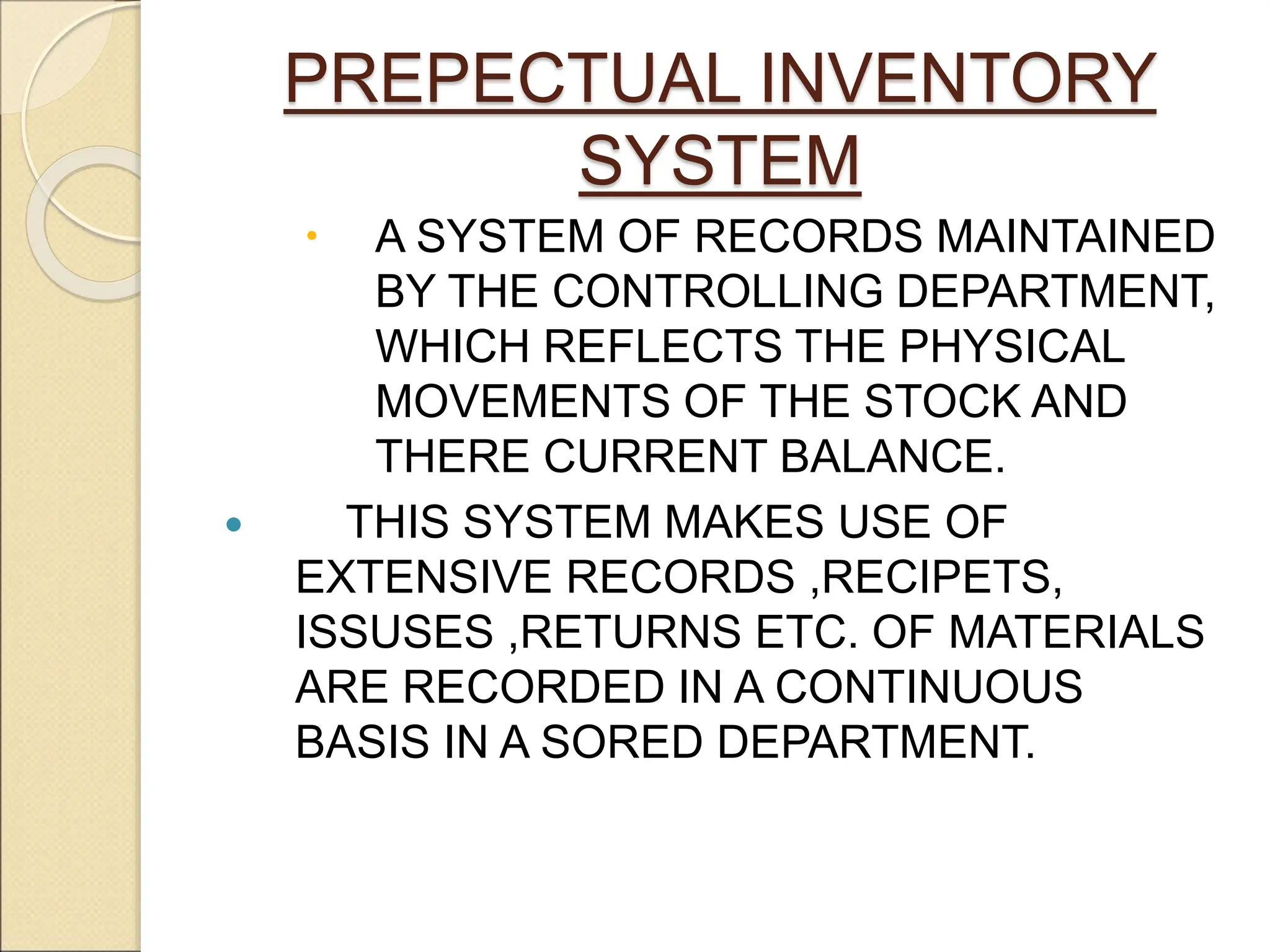 inventory-control in the hospital and role of nurse administrator | PPT