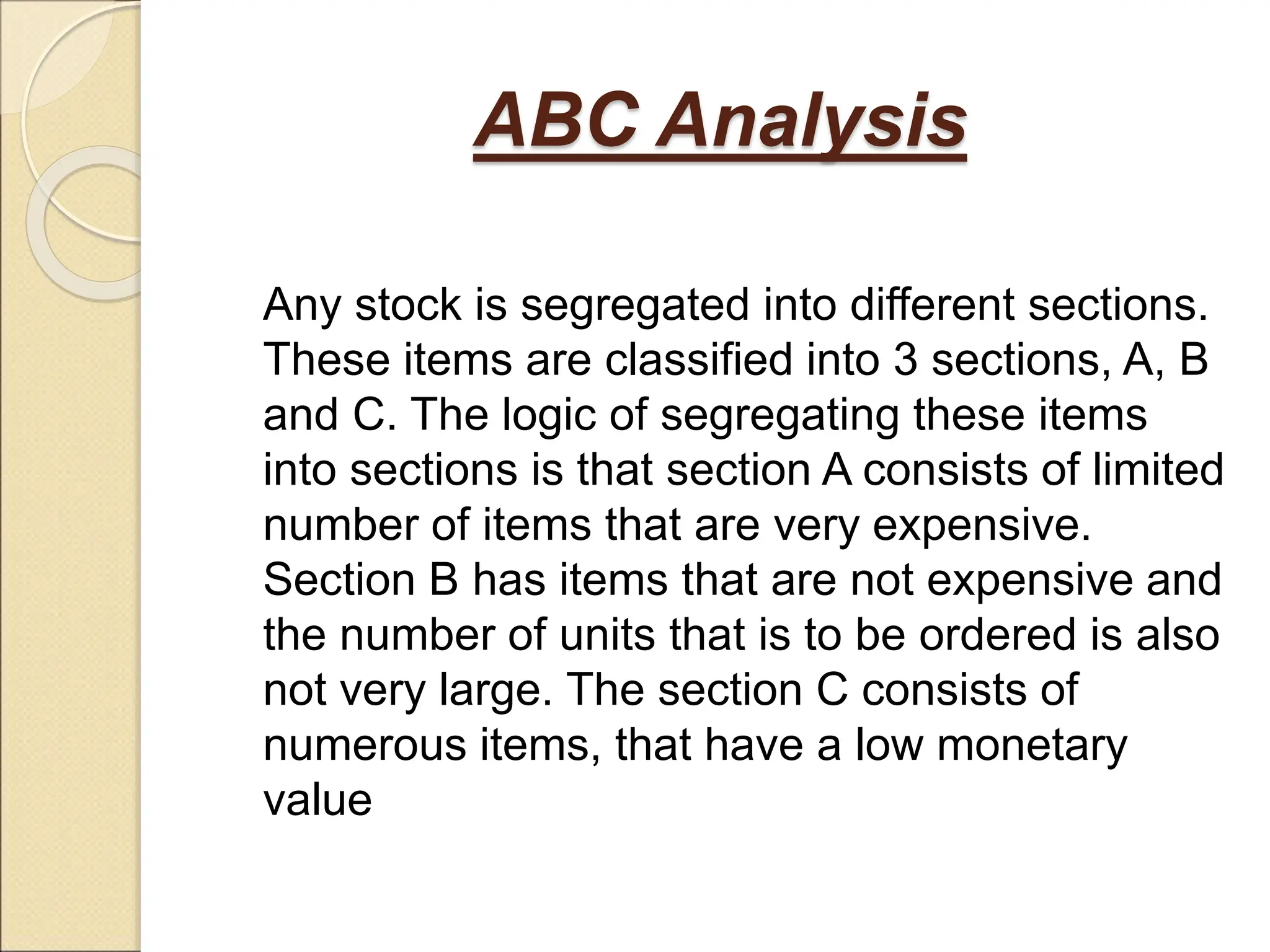 inventory-control in the hospital and role of nurse administrator | PPT