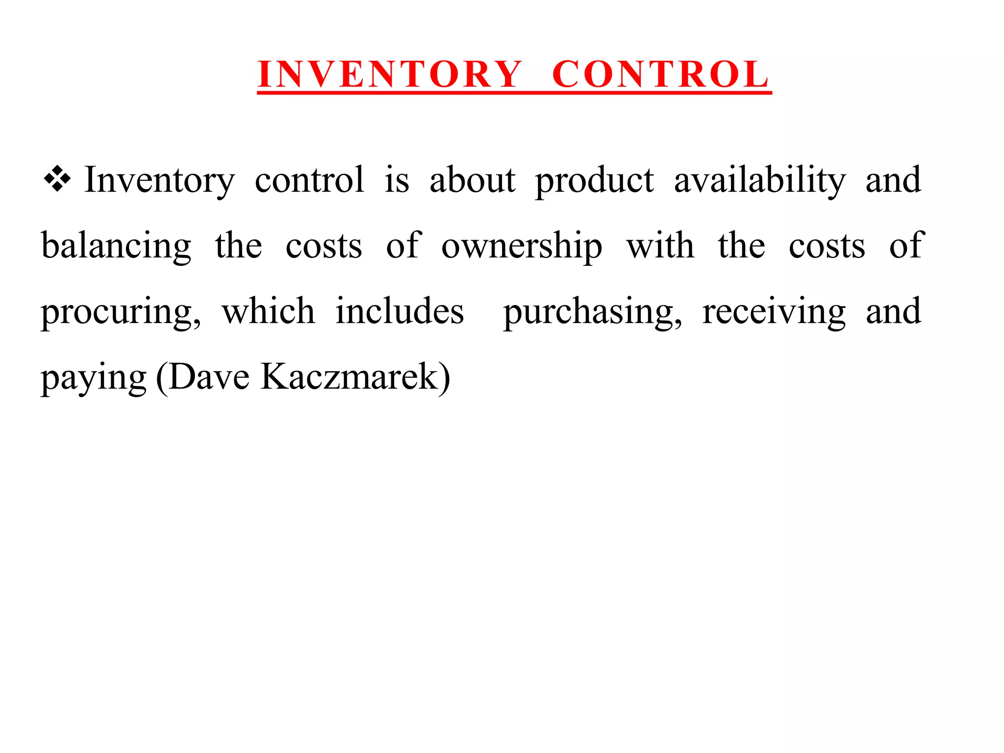 Inventory copy | PDF