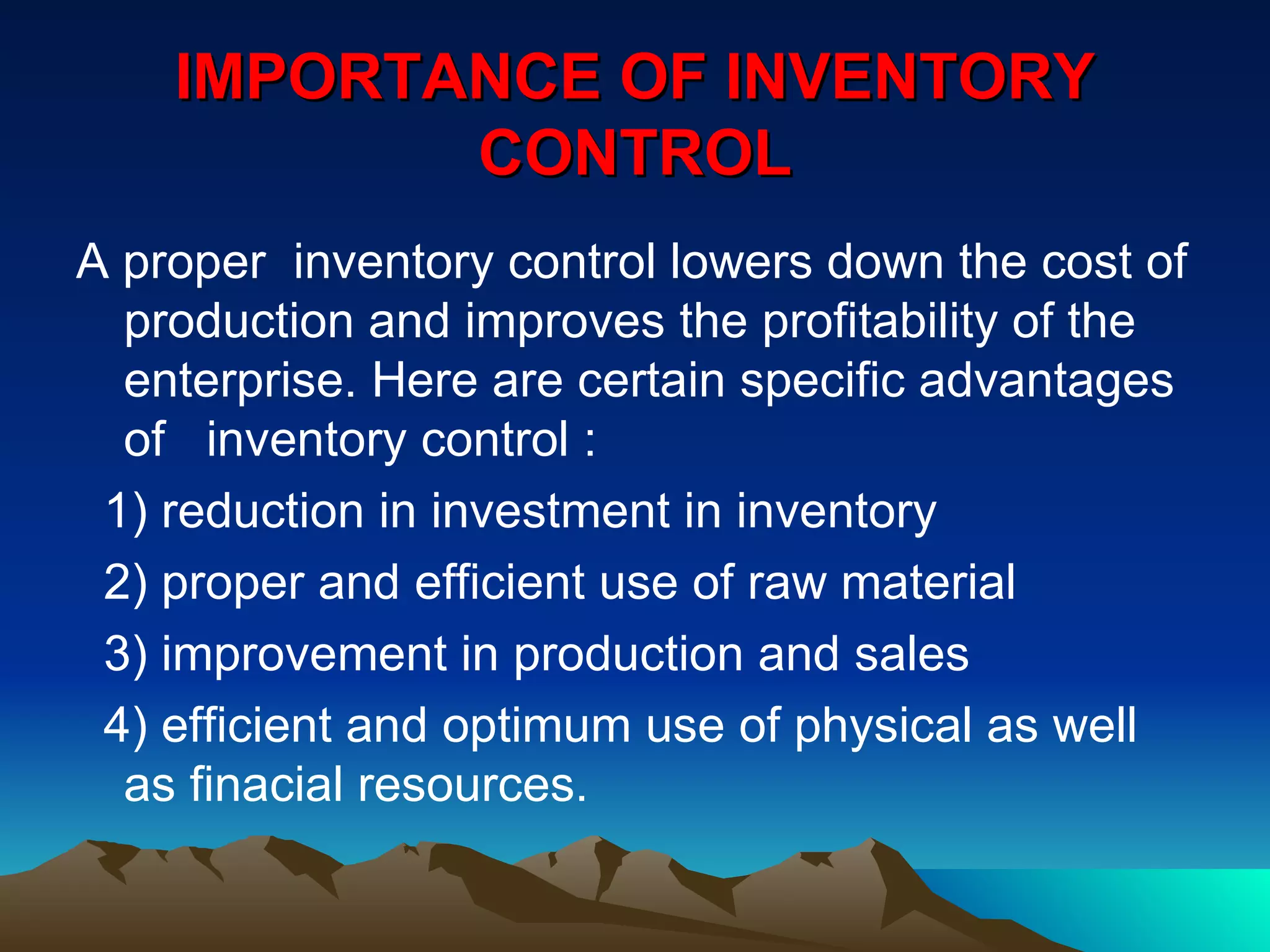 Inventory Management | PPT