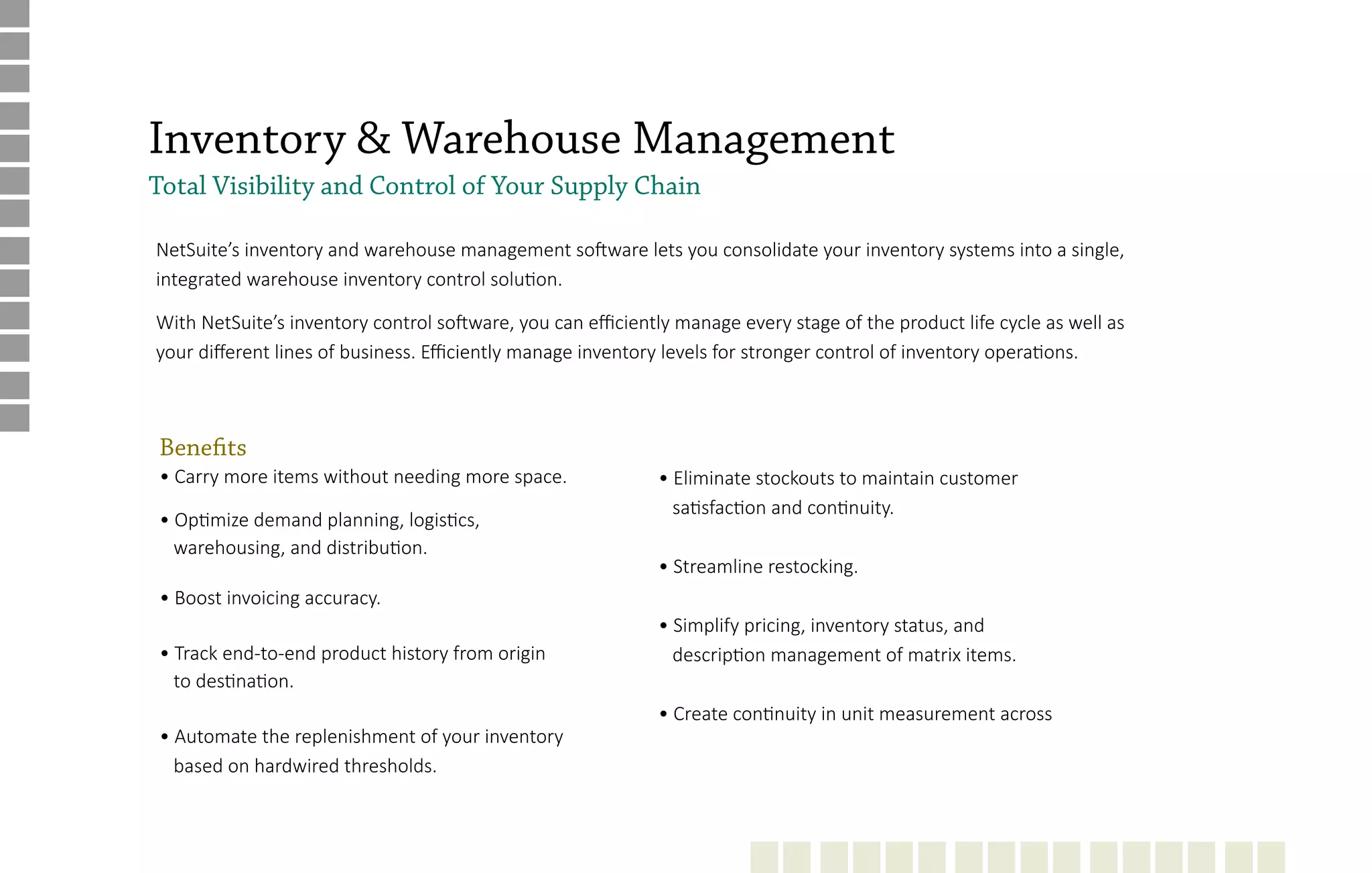 NetSuite Inventory Management Solution | PDF