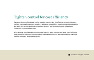 NetSuite Inventory Management Solution | PDF