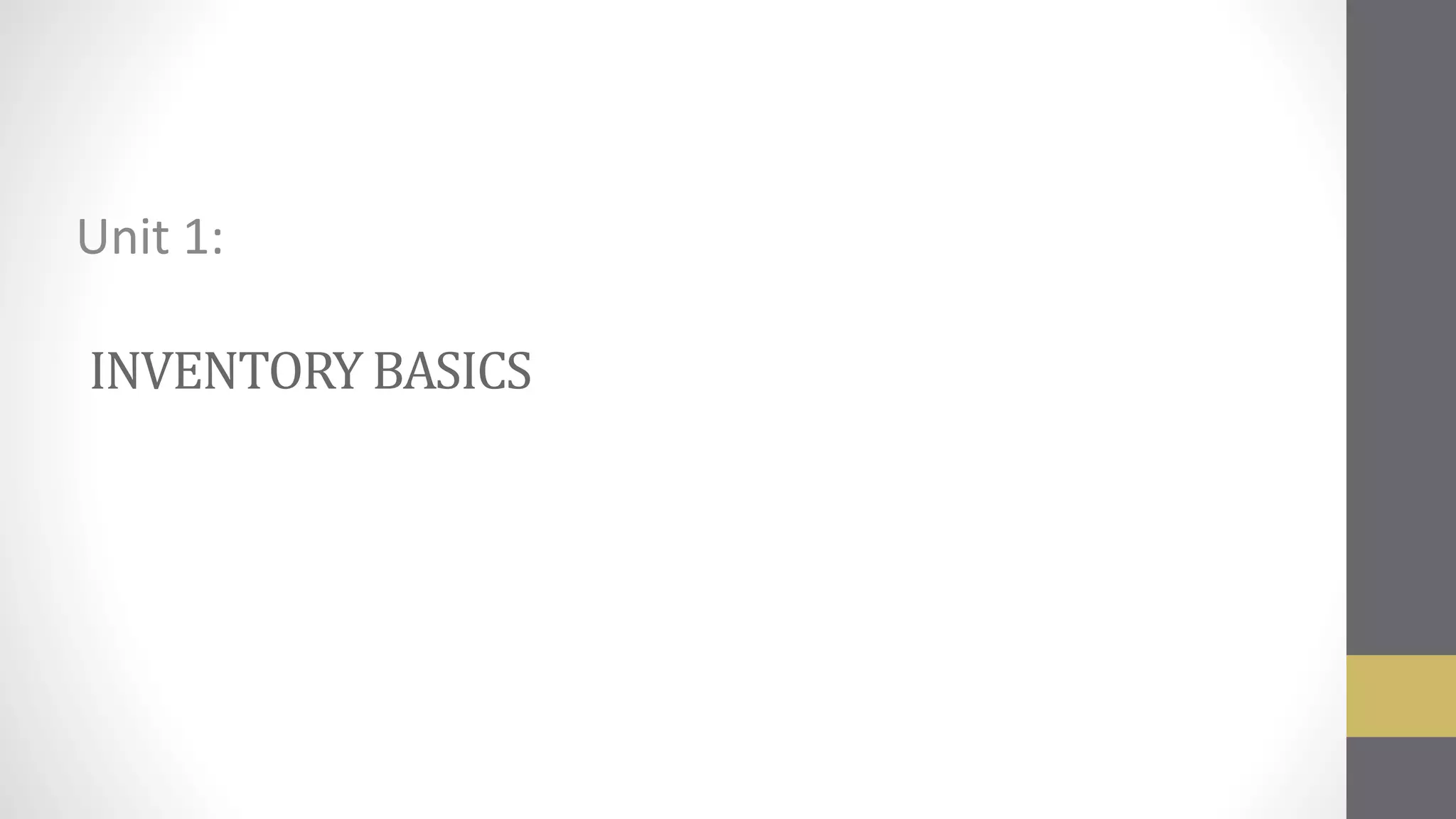 Inventory-Management Group 7.pptx | Logistics | Business