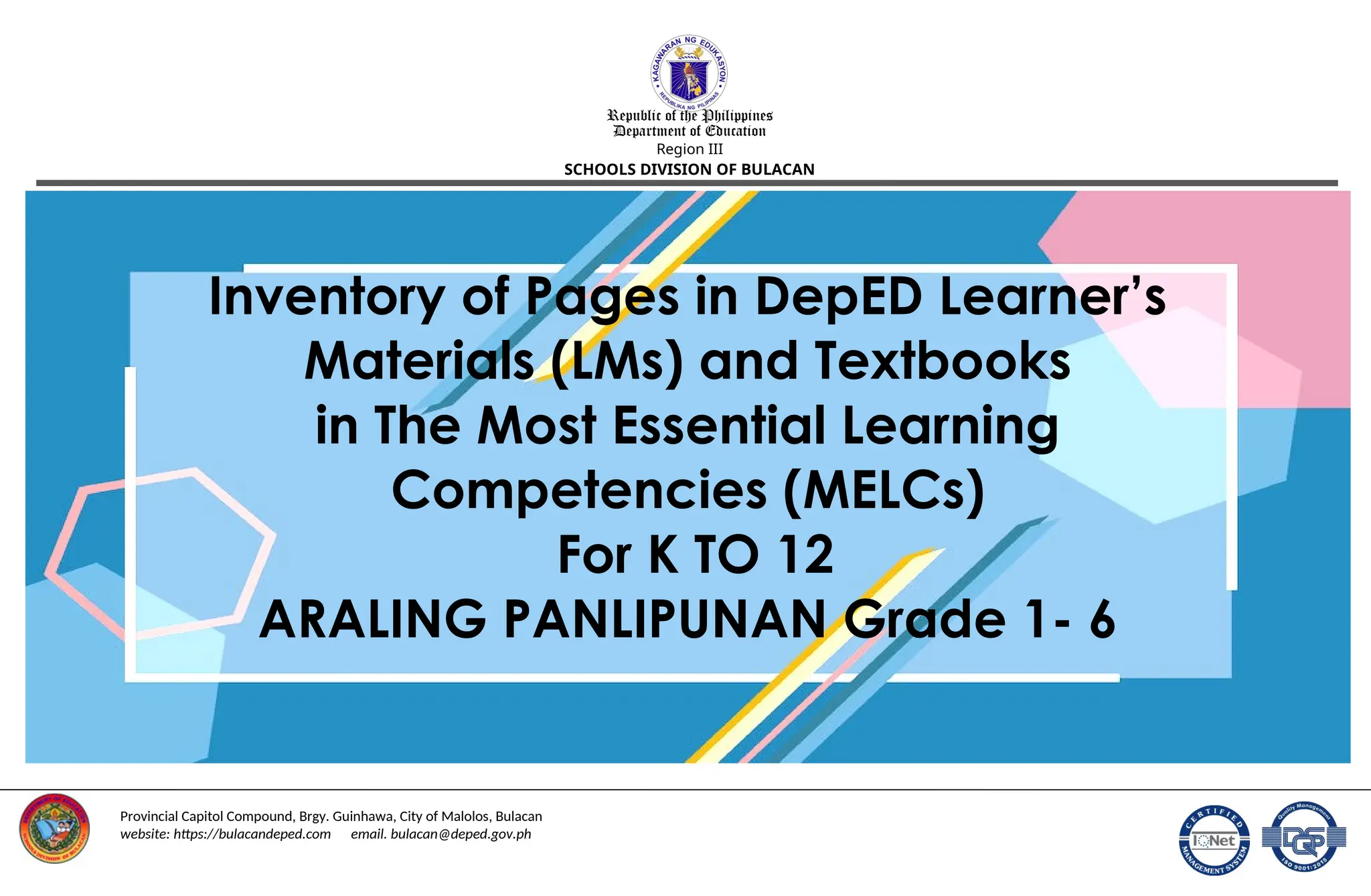 Inventory-of-Pages-in-DepEDssssssssssssssssssssssssss-Textbook-Araling ...