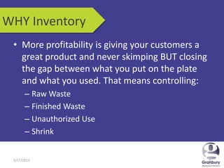 Inventory best practices | PPTX