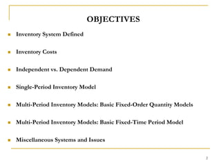 Inventory control | PPSX
