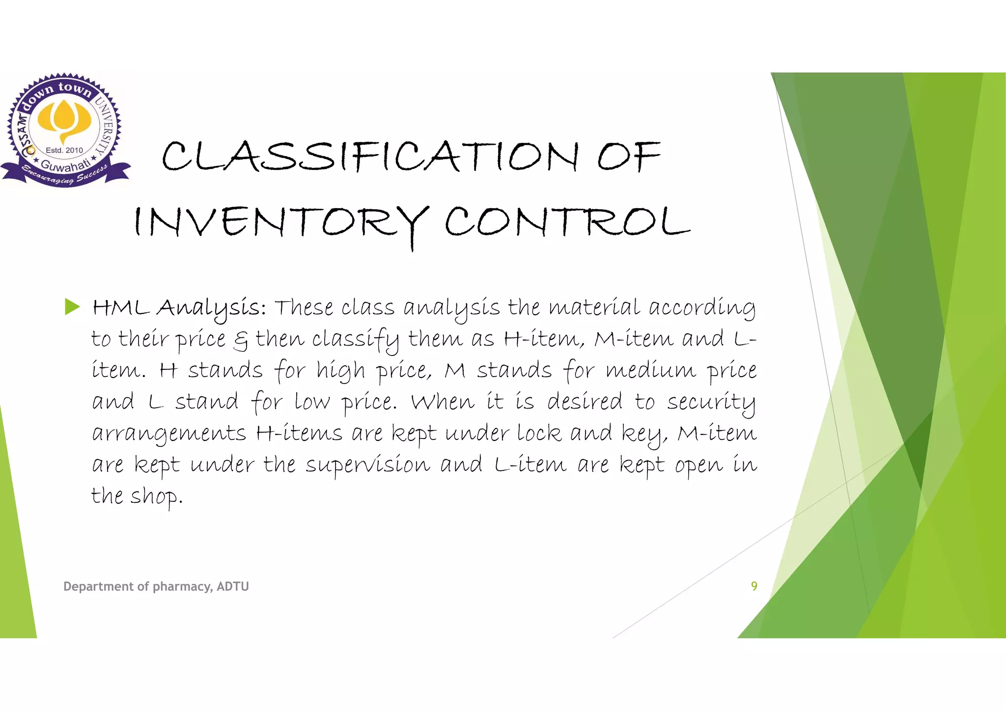 Inventory control | PPT