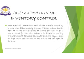 Inventory control | PPT