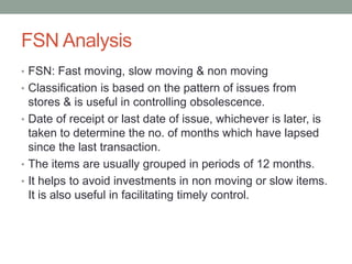 Inventory control | PPTX