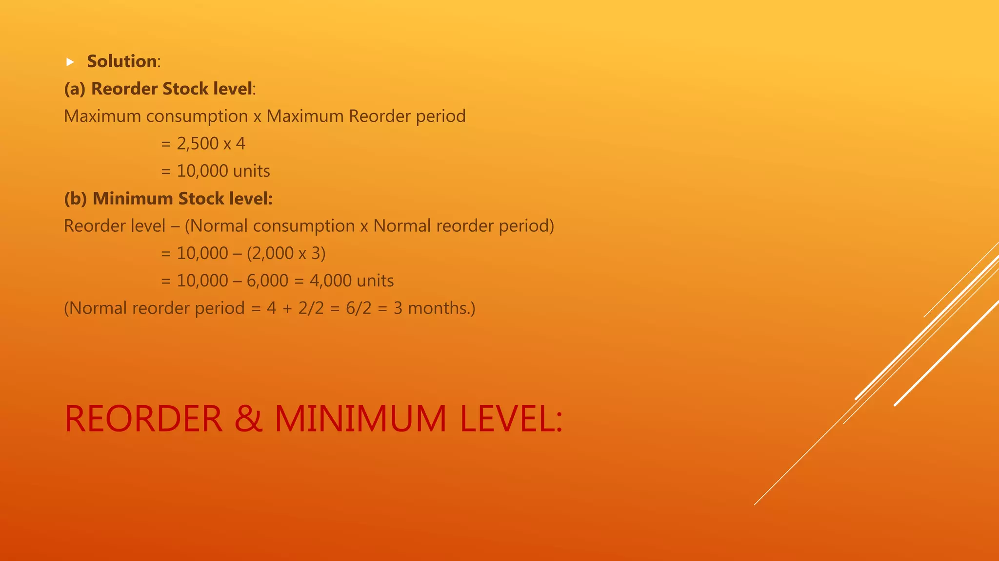 Inventory control | PPTX
