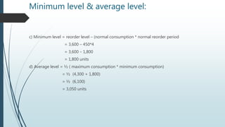 Inventory control | PPTX