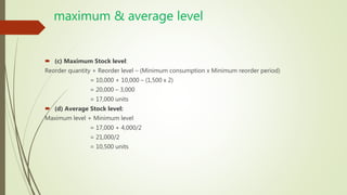 Inventory control | PPTX
