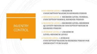 Inventory control | PPTX