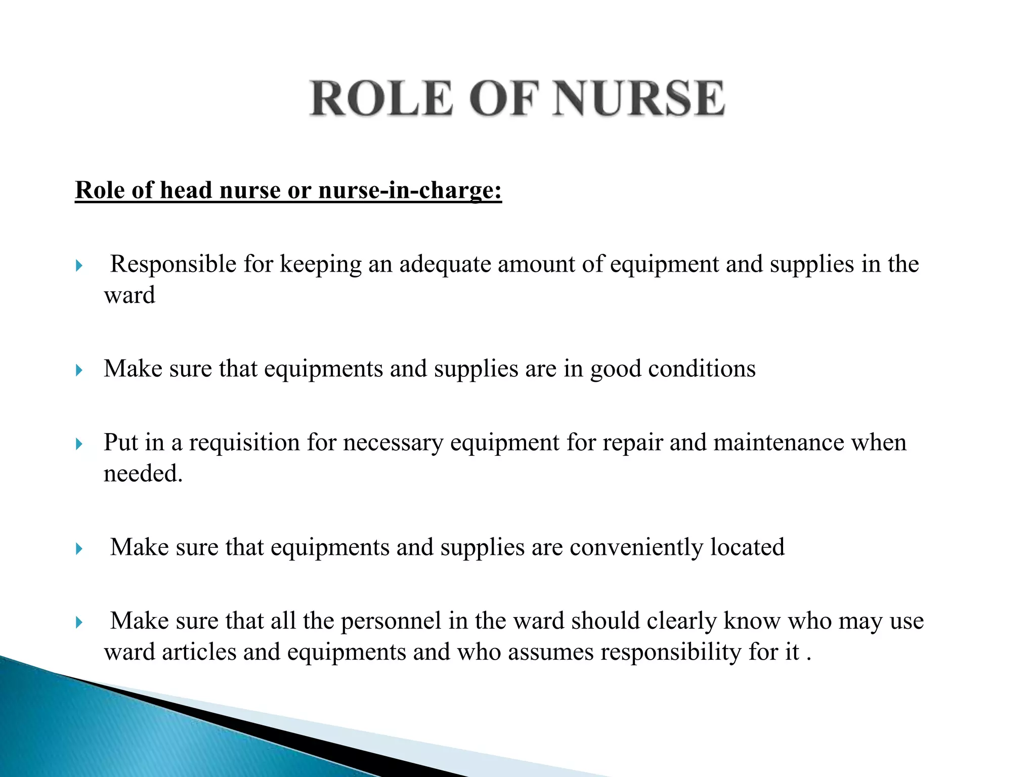Inventory management for nurses | PPTX
