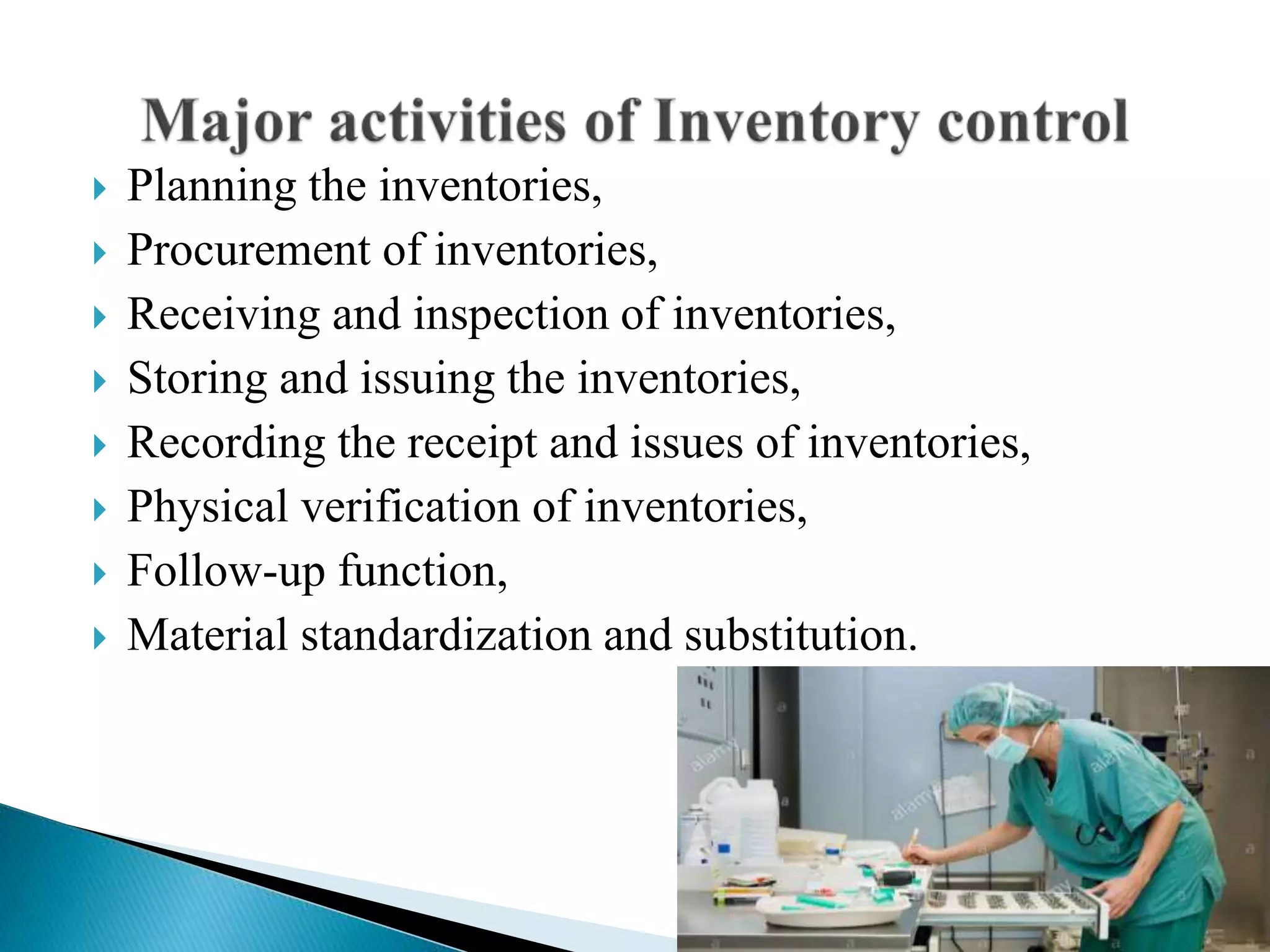 Inventory management for nurses | PPTX