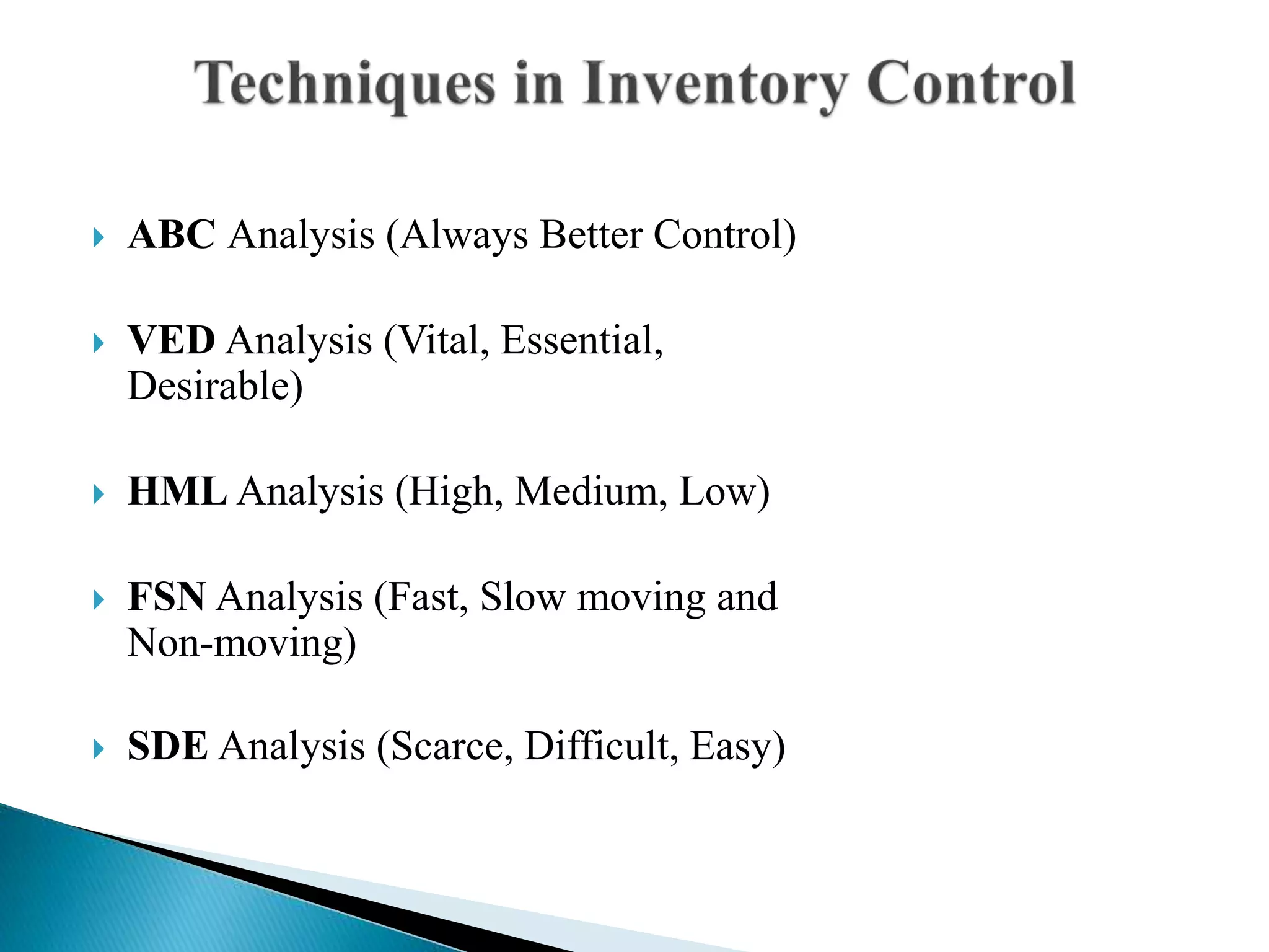 Inventory management for nurses | PPTX