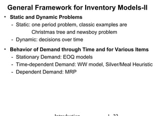 Inventory control 1rev | PPT