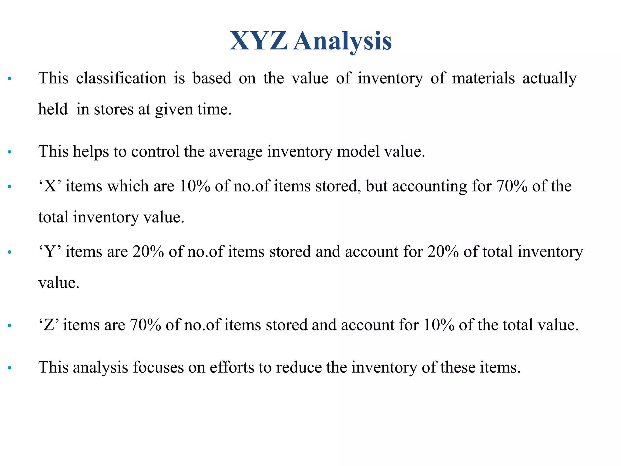 Inventory control | PPTX