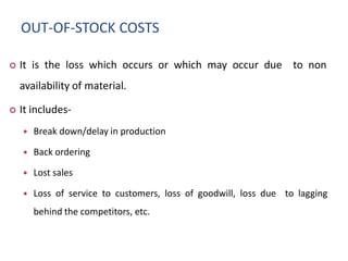 Inventory control | PPTX
