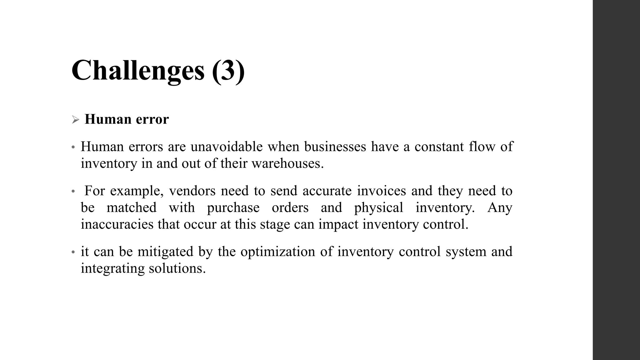 Inventory Control.pptx | Logistics | Business