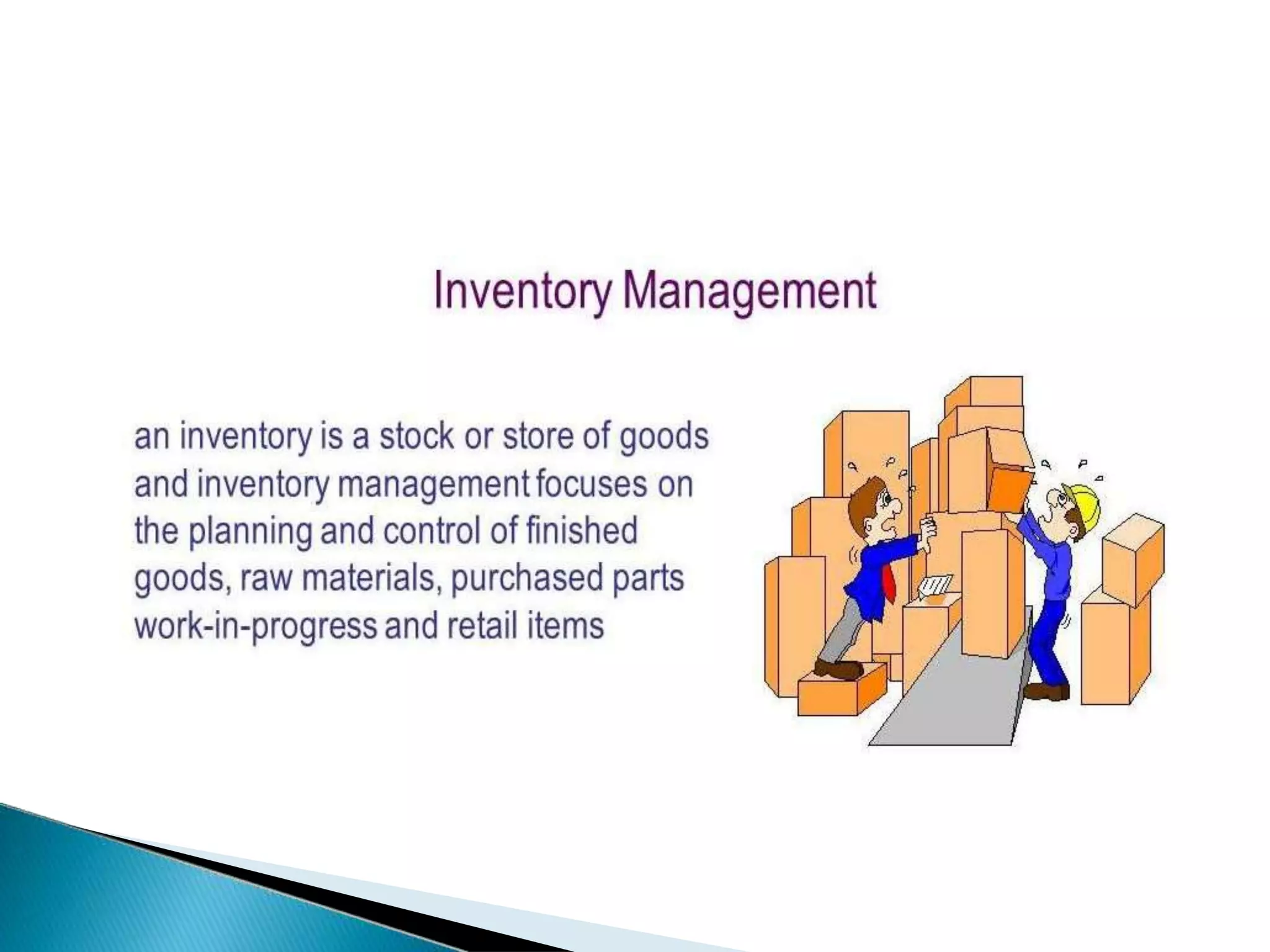 Inventory control.pptx | Logistics | Business