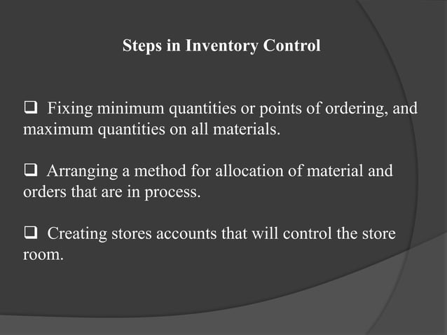 presentation on Inventory Control.pptx