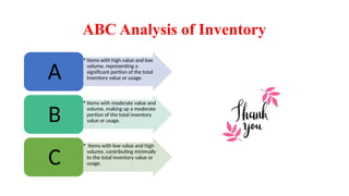 Inventory Control or inventory management system.pptx | Logistics ...