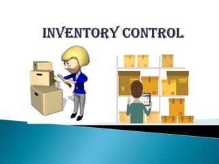 inventory control PowerPoint presentations | PPTX