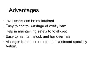 inventory control PowerPoint presentations | PPT | Free Download