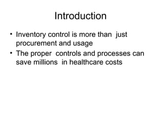 inventory control PowerPoint presentations | PPT | Free Download