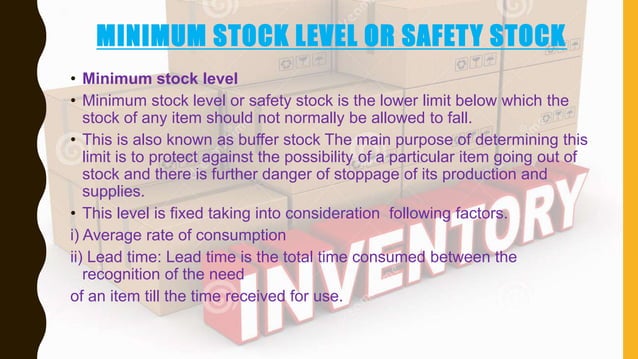 Inventory control | PPT