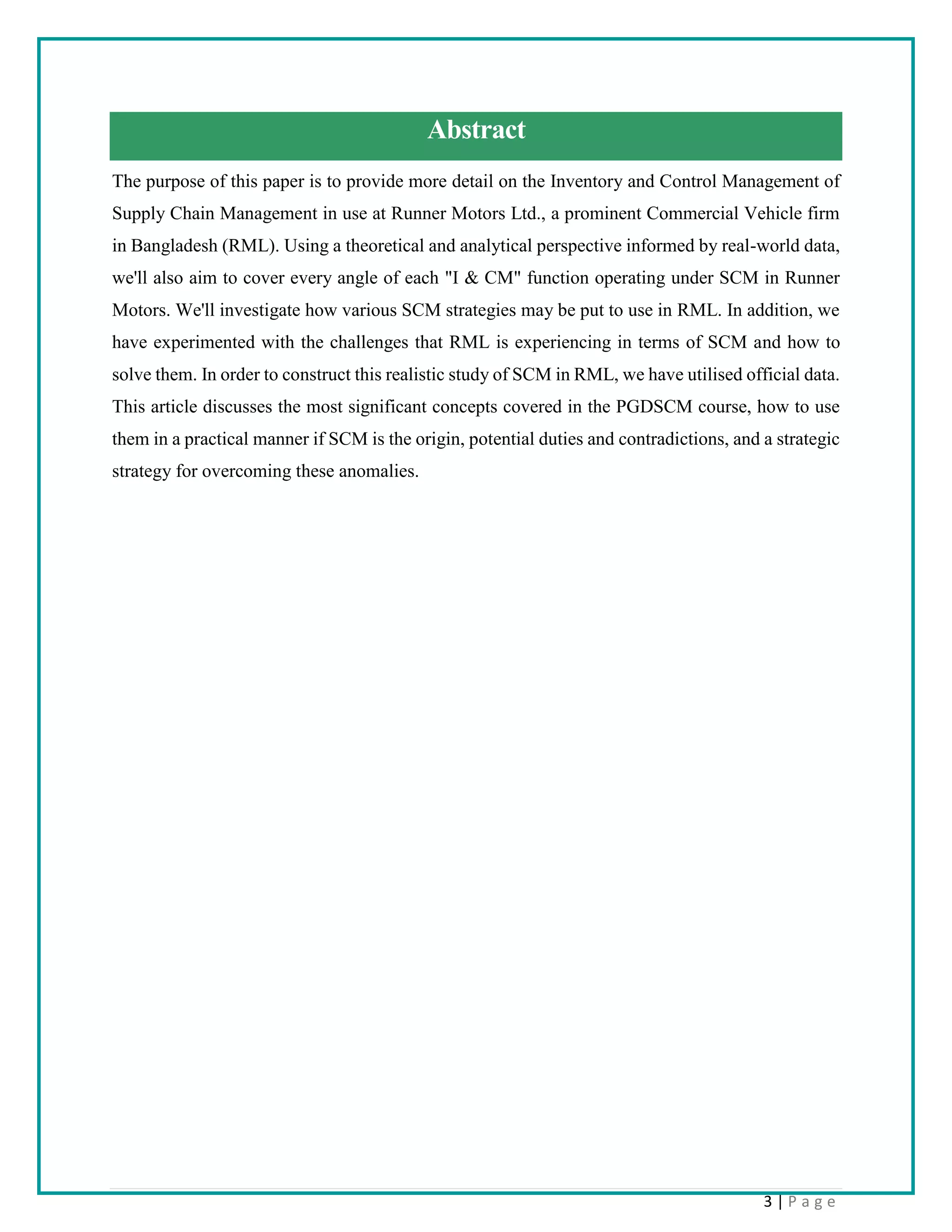 Inventory & Control Management at Runner Motors Ltd.pdf