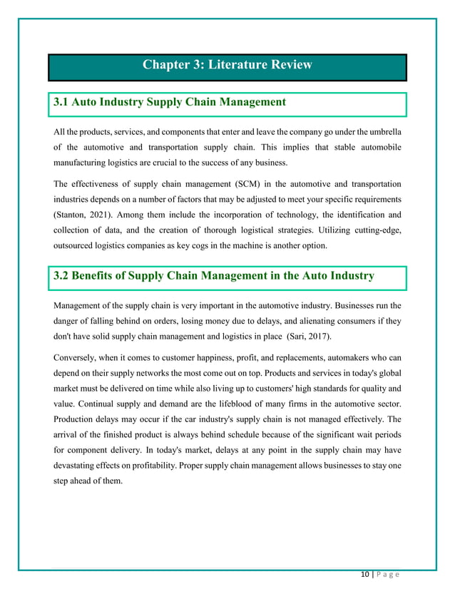 Inventory & Control Management at Runner Motors Ltd.pdf | Automotive ...