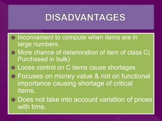 Inventory Control PPT | PPTX