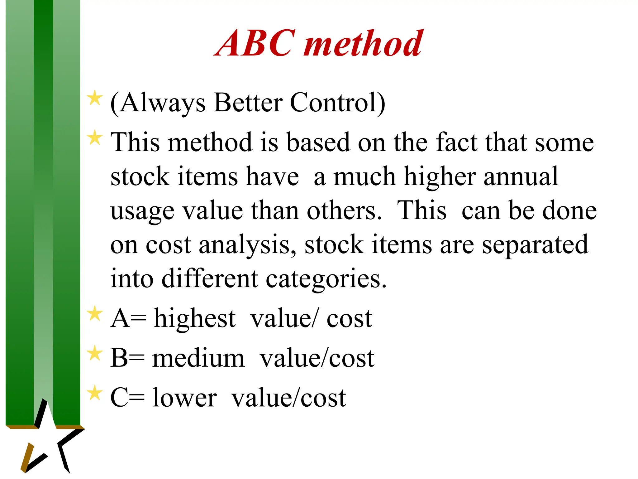 INVENTORY CONTROL and condemnation procedure in nursing management | PPTX