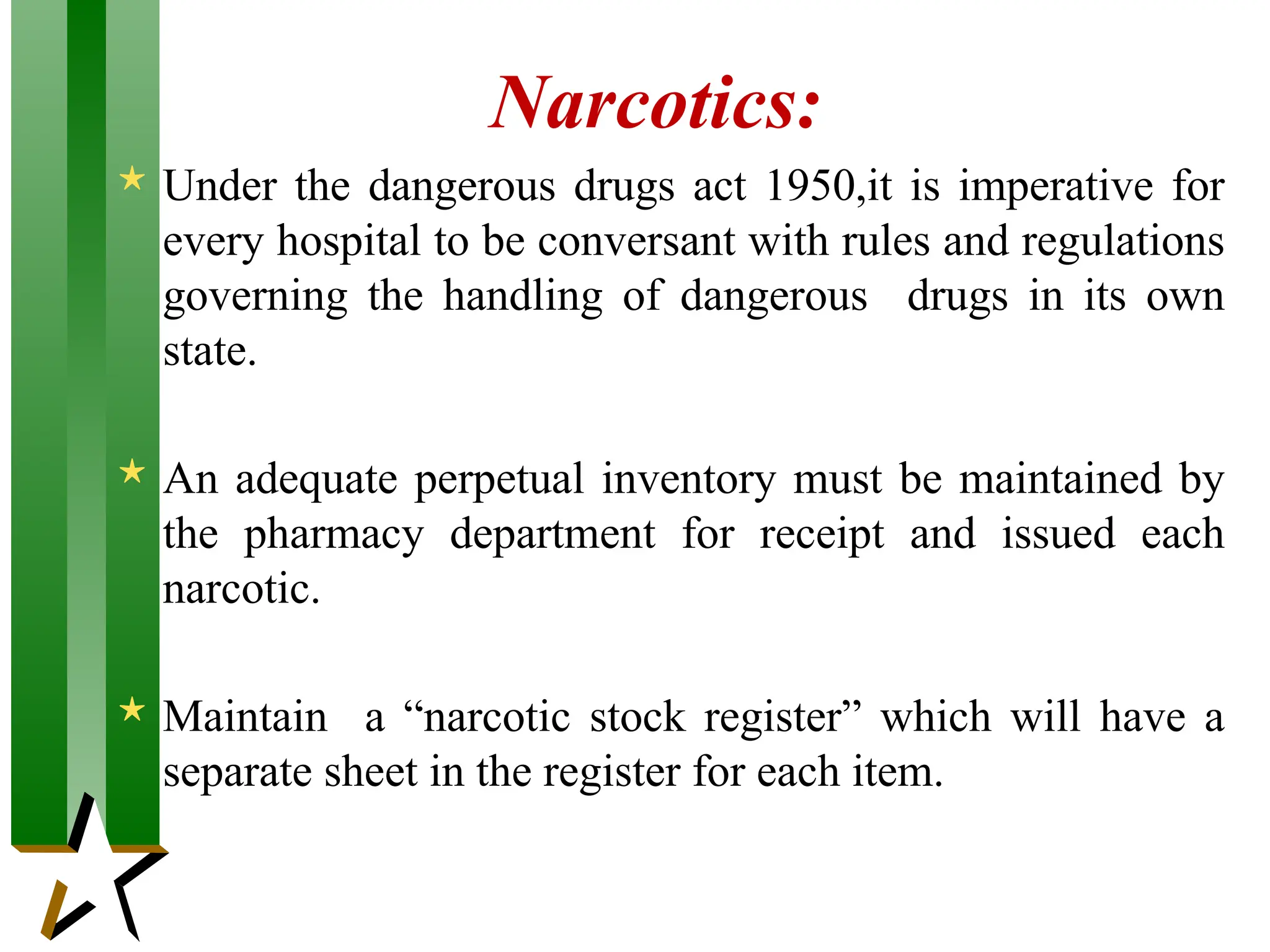 INVENTORY CONTROL and condemnation procedure in nursing management | PPTX