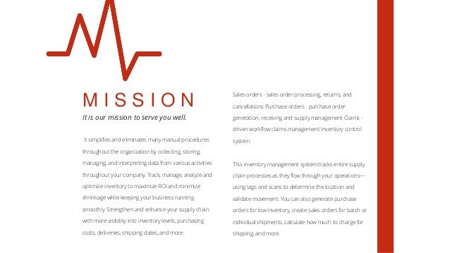 The Best Inventory Control System | INSYSIV | PPT