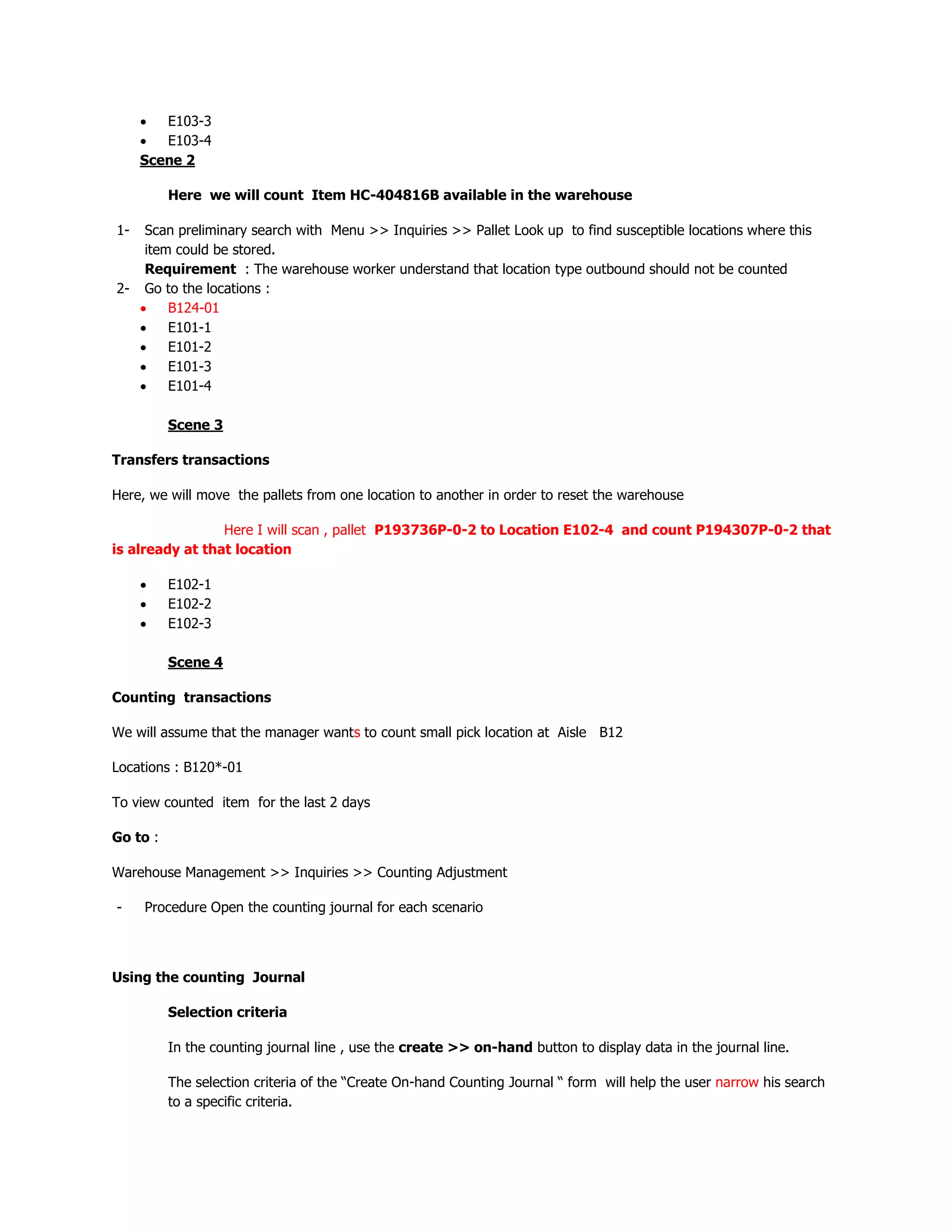 Inventory counting using Dynamics AX | PDF