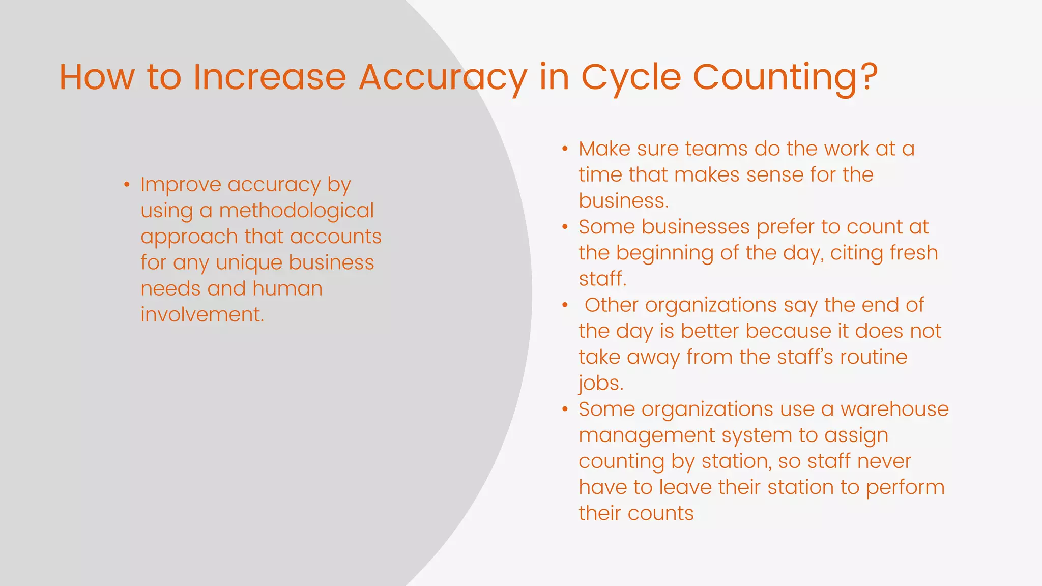 Inventory cycle counting 101 | PPTX