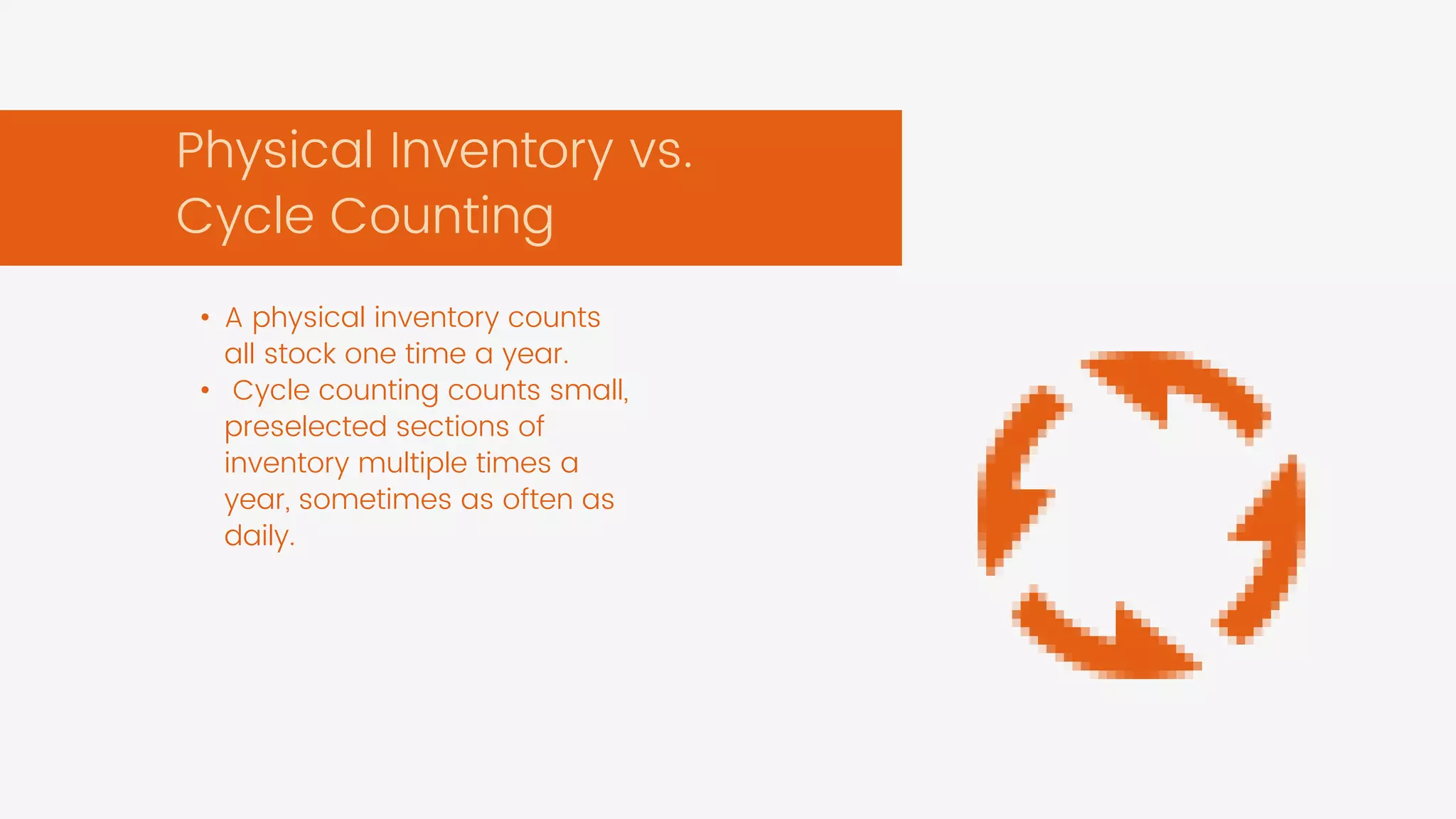 Inventory cycle counting 101 | PPTX