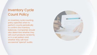 Inventory cycle counting 101 | PPTX