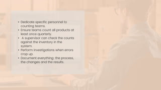 Inventory cycle counting 101 | PPTX