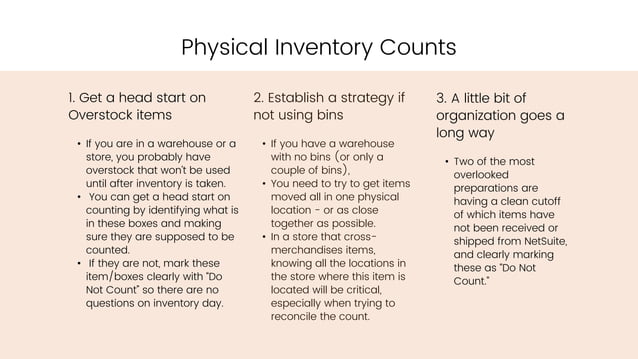 Inventory Cycle Counting 101 Pptx Stocks And Bonds Personal Investing