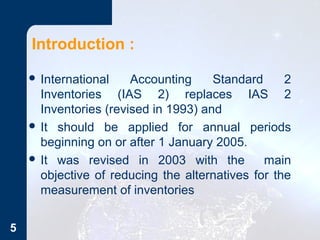 Inventory(ias 2) | PPT