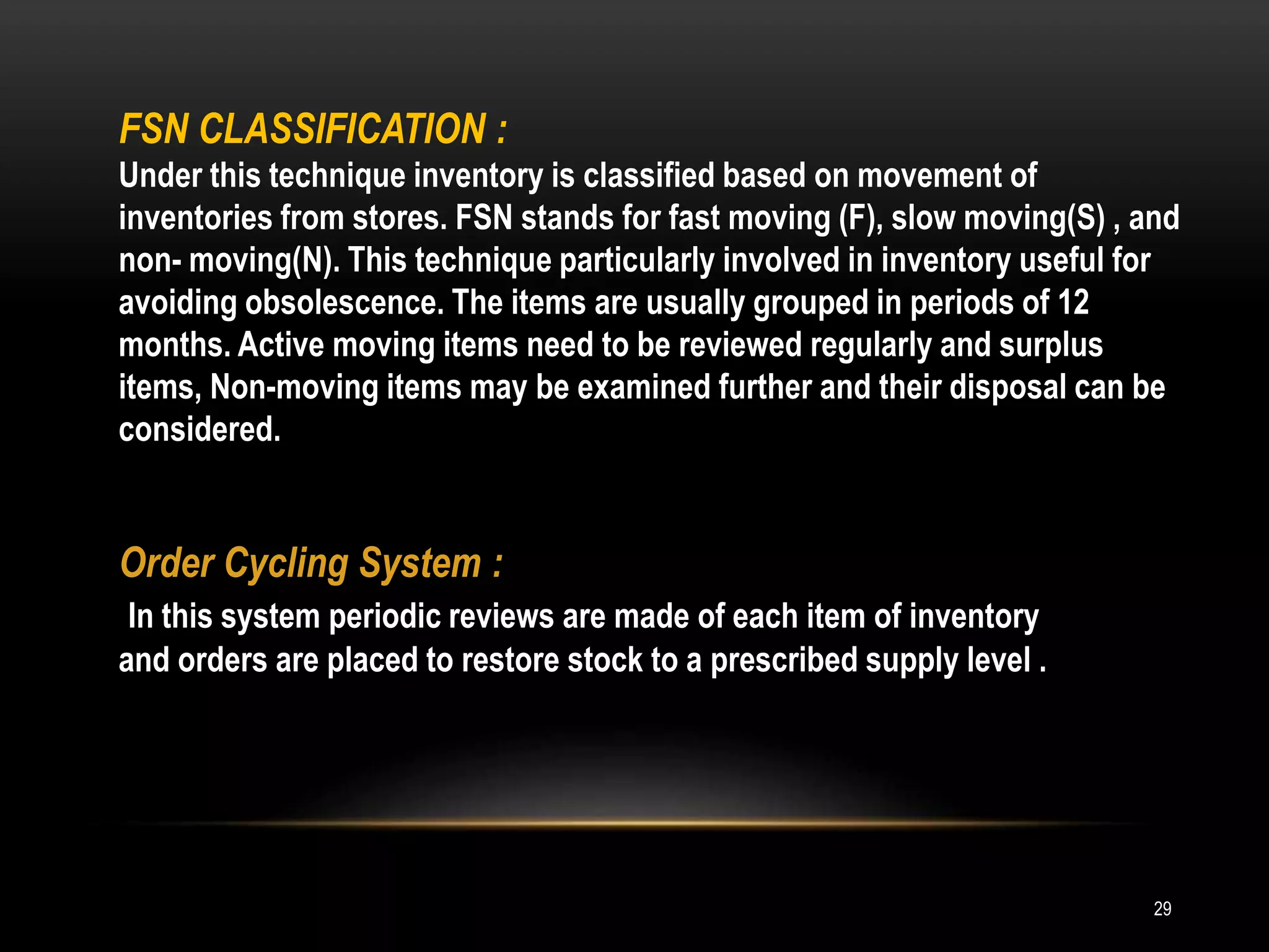 Inventory Management | PPTX